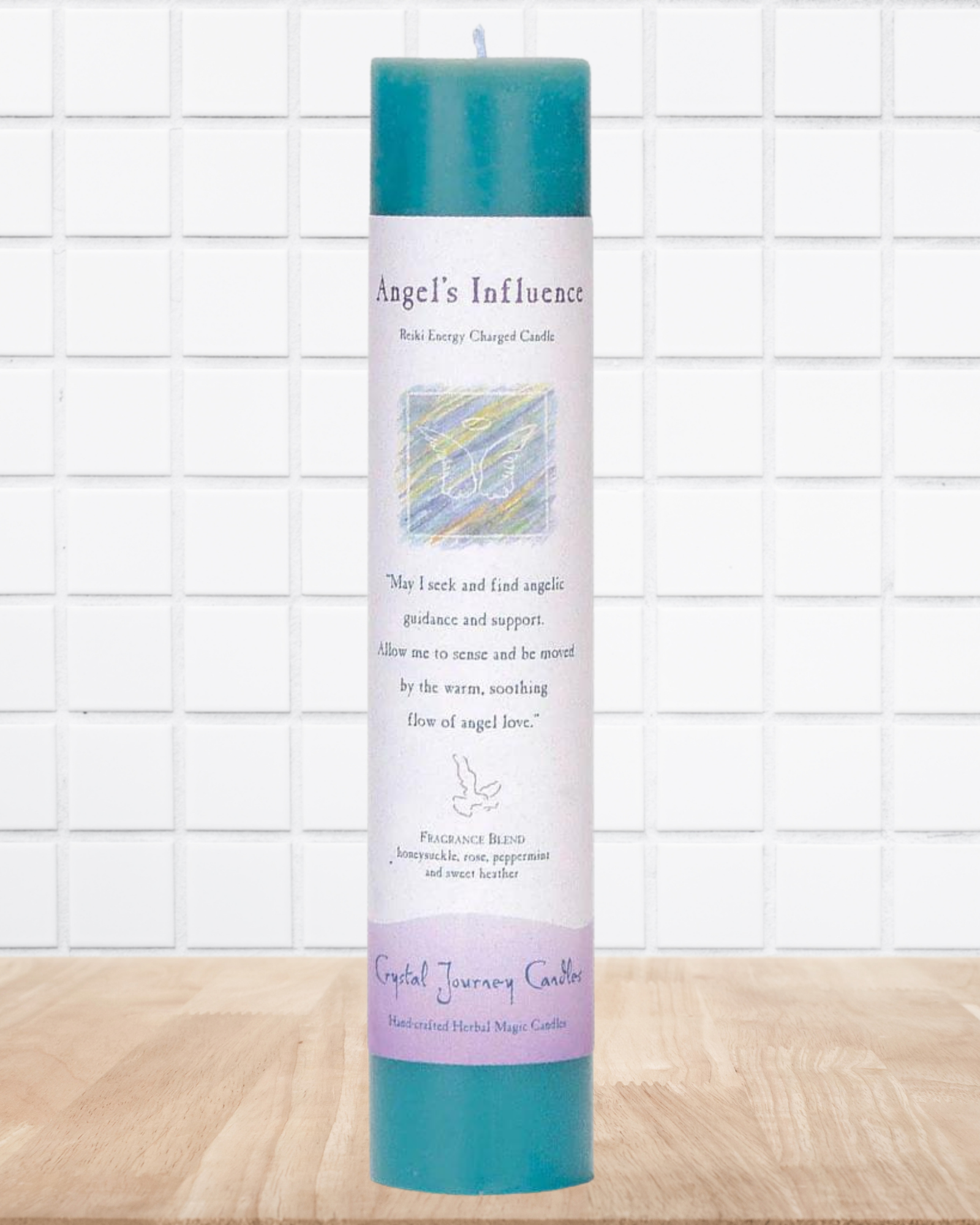 Angel's Influence Reiki Charged Candle – The Life Divine