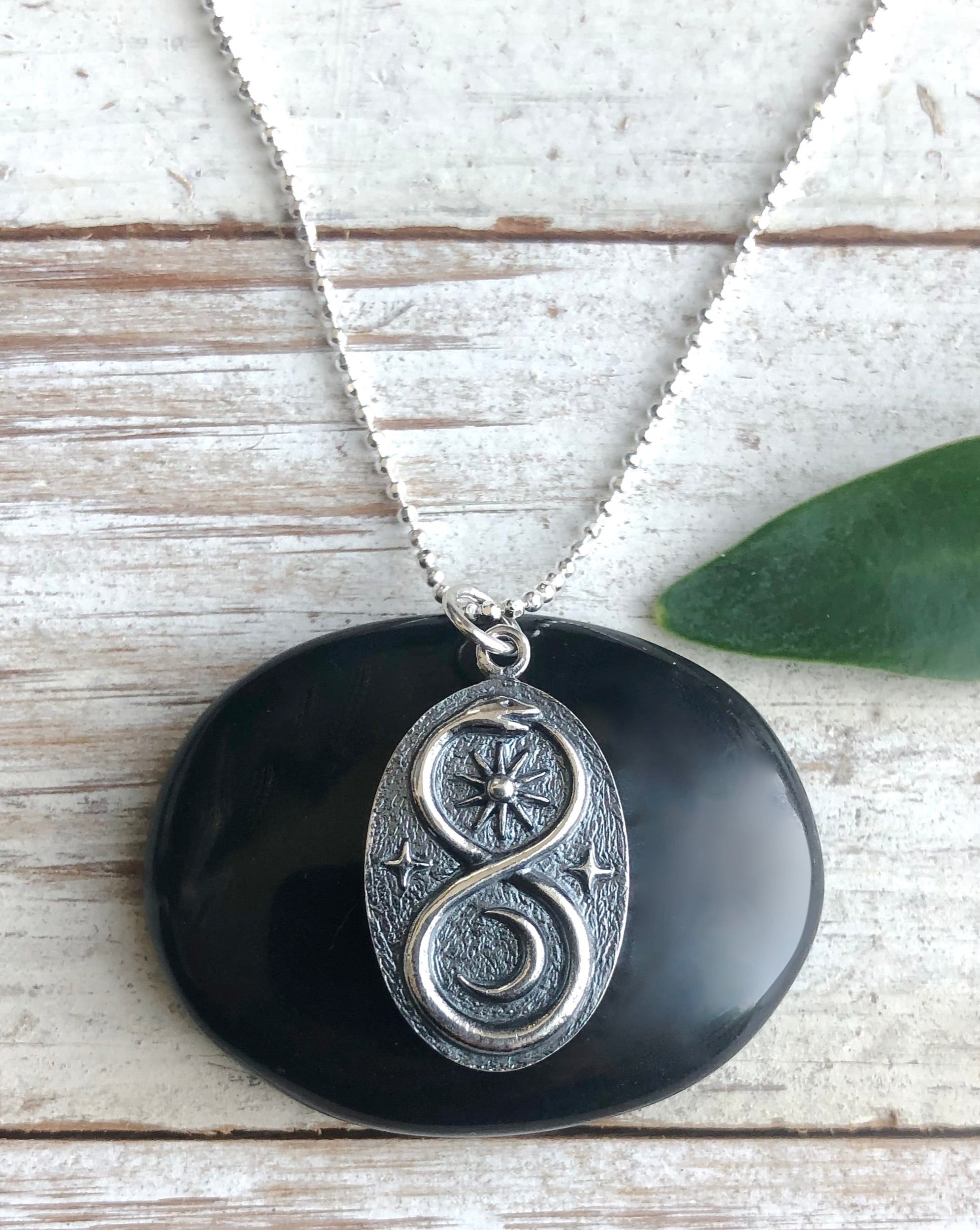 Infinity Serpent Ouroboros Necklace – The Life Divine