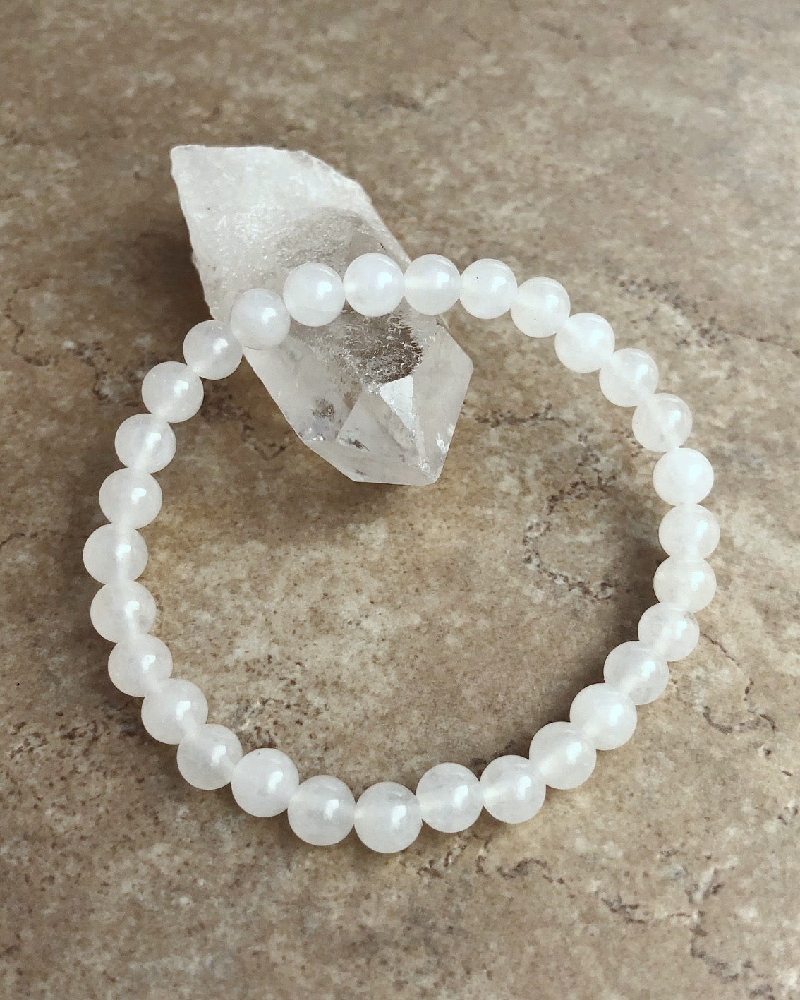Snow quartz bracelet store
